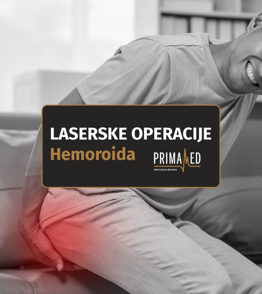Operacije hemoroida – laser | Primamed Specijalna Bolnica